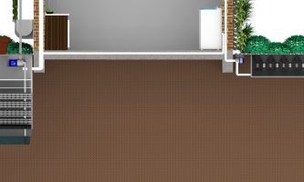 Sistema de Tratamento de Esgoto Biofílico / Ecoesgoto - Ecotelhado